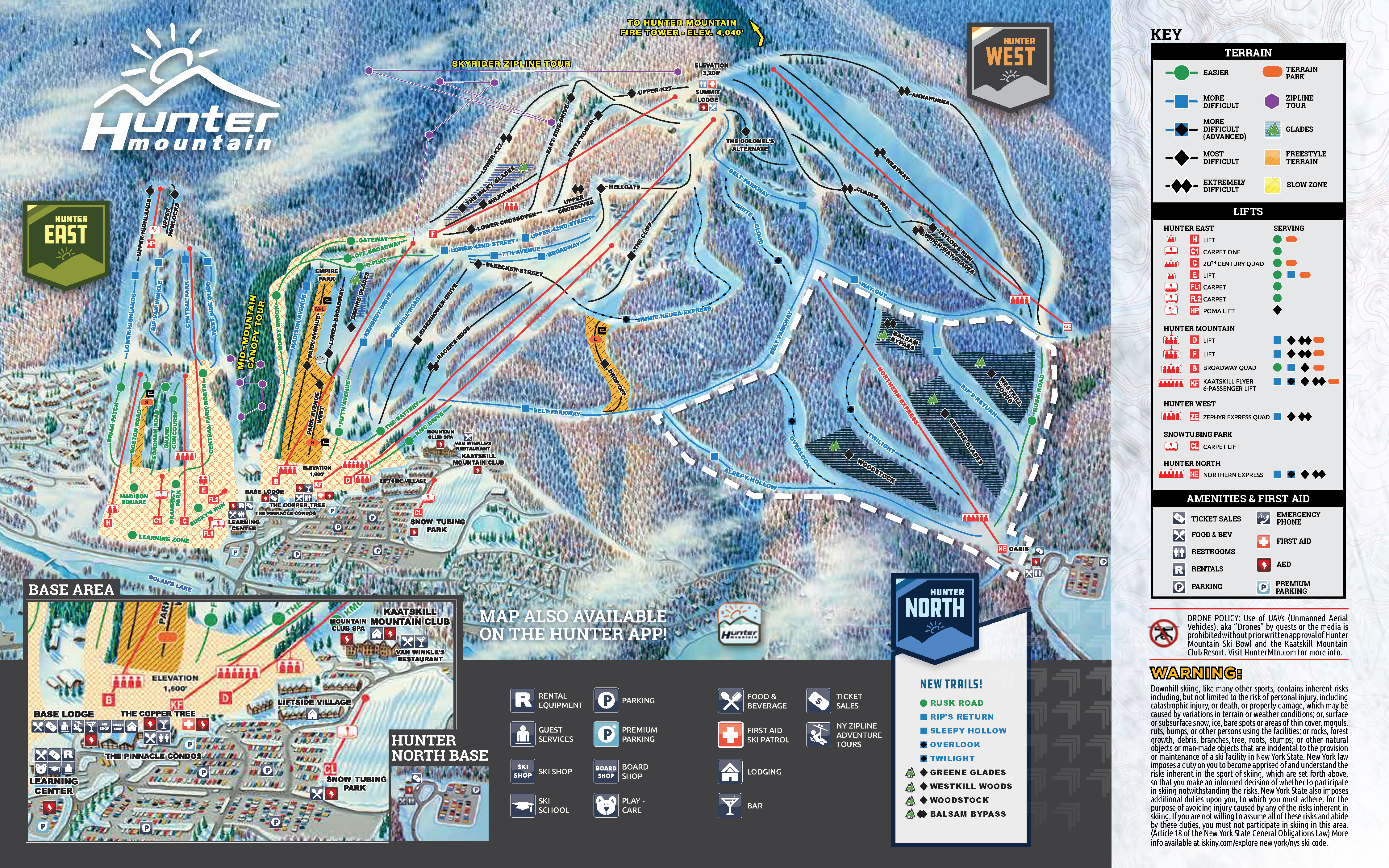 Updated Trail Map 2019 – 水云一念